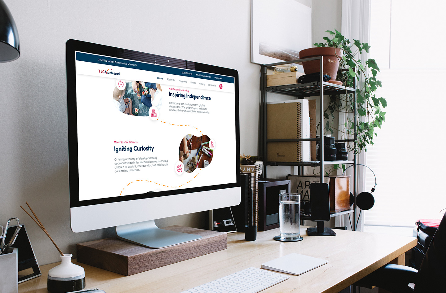 TLC Montessori Announces New Redesigned Website - TLC Montessori